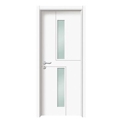 China AB-ADL520 glass wooden interior door for sale