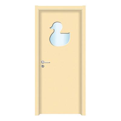 China AB-ADL525 glass wooden interior door for sale