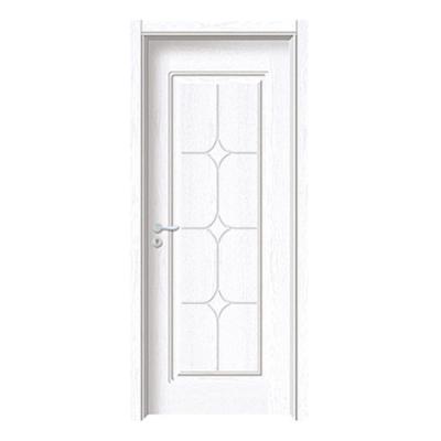 China AB-ADL5230 pure white wooden interior door for sale