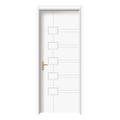 China AB-ADL5252 pure white wooden interior door for sale