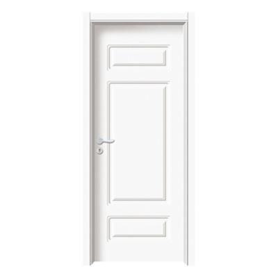 China AB-ADL5260 pure white wooden interior door for sale
