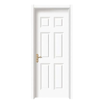 China AB-ADL215 pure white wooden interior door for sale