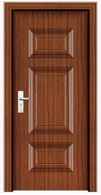 China ABNM-GMF05 fireproof steel wood armored door for sale