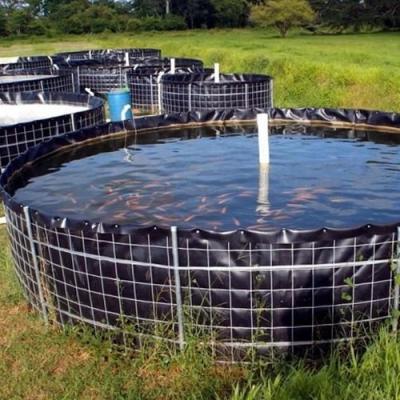 Китай 0.75mm 1.0mm HDPE Geomembrane Pond Liner для биофлоковых резервуаров продается