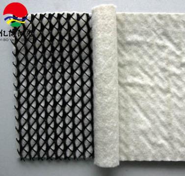 China 3D Geonet Plastic Composite Drainage Geonet Ontworpen met 5,0 mm-12,0 mm kerndikte Te koop
