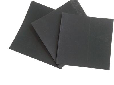 China 24 uur werkend zwart HDPE 1 mm geomembraan van kunststof met een gladde en ondoordringbare textuur Te koop