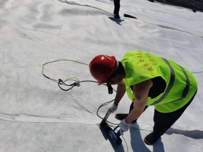 China 100-800 g/m2 PET/PP Niet-geweven geotextiel voor efficiënte wegbouw Te koop