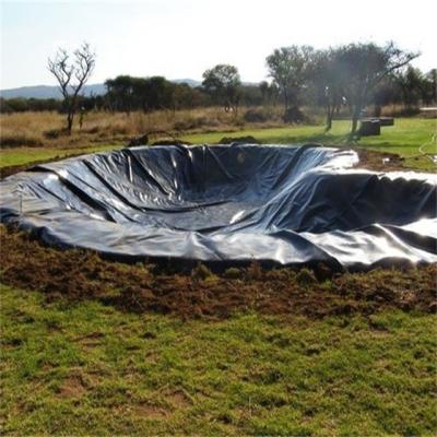 China Custom 1mm 0,5mm HDPE Dam Liner in Kenia 500 Mikronen Geomembran Teich Liner Design Stil zu verkaufen