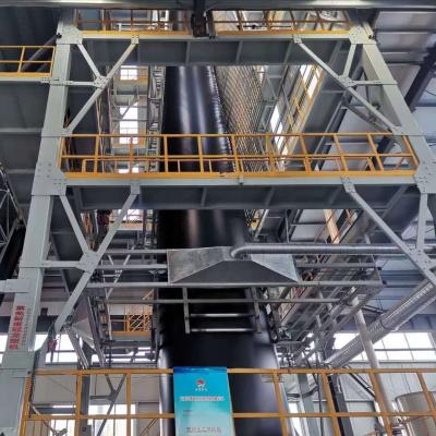Cina ASTM GRI-GM13 Geomembrana HDPE standard da 1,5 mm per rivestimento di stagni e rinforzo di dighe in vendita