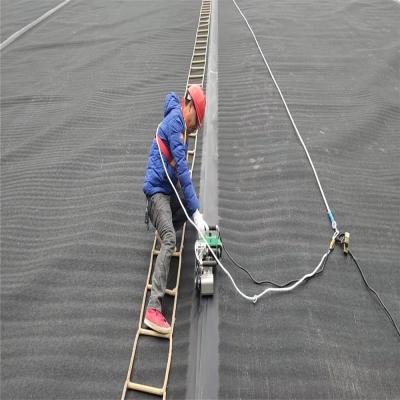 Cina Campione fornito Geomembrana in HDPE da 1 mm per rivestimento di stagni per pesci e discariche 100% vergine in vendita