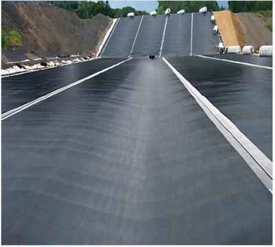 Cina 2m-8m Larghezza Geomembrana HDPE Dam Liner Fish Farm Pond Geomembrane di plastica in vendita