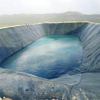 Cina 1m-8m di larghezza foglio di geomembrana 850% allungamento alla rottura per stagno di pesce e gamberetti liner in vendita