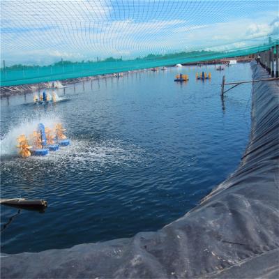 Cina Flessibile e resistente Piastra di stagno in gomma HDPE nera bianca blu per laghi artificiali in vendita