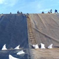 China Recirculating Aquaculture System HDPE Geomembrane for Waterproof Projects in 1m-8m Width for sale