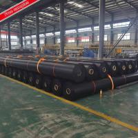 China High Density Polyethylene Geomembrane for Waterproof Projects 1mm Thickness 2m-8m Width for sale