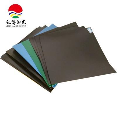中国 滑らかなプラスチック 黒 白 青 緑 2mm 環境用魚池用HDPEジオ膜 販売のため