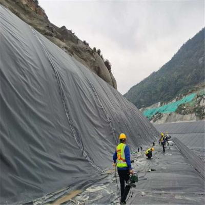 中国 2mm HDPE 地膜 水育池と農場のダムで池のラインナー 幅1m-8m 販売のため