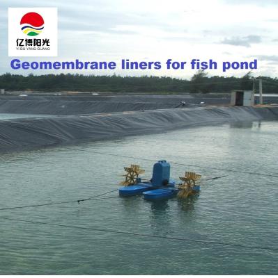 Cina Rivestimenti geomembrana idroreflessibili in HDPE prestazioni superiori per progetti di acquacoltura in vendita