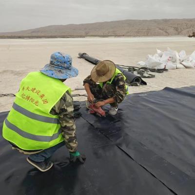 China 0.75mm HDPE Geomembrane Fish Farm Pond Liner voor aquacultuur ASTM GRI-GM13 Standard Te koop