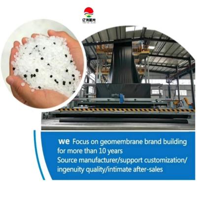 Cina Top- HDPE Geomembrane Liner per progetti di impermeabilizzazione di stagni di pesci e gamberetti per l'acquacoltura in vendita