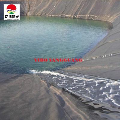 Cina Geomembrane di stagno di pesci saldate da 10 x 20 m Geomembrane durevoli per progetti impermeabili in vendita