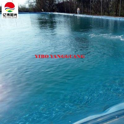 Cina Geomembrane di stagno di pesci saldate da 10 x 20 m Geomembrane durevoli per progetti impermeabili in vendita