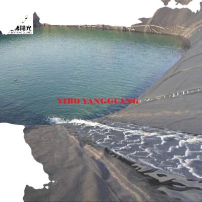 Cina 0.2mm-3mm Spessore LLDPE Geomembrane Liners per allevamenti ittici in vendita