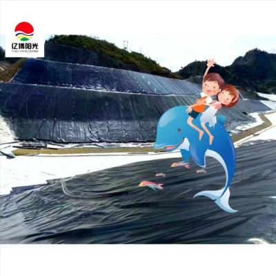 China 50m-200m HDPE Geomembrane Liners para Aquacultura Barragem reservatório lago e aterro feito à venda