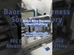 250 mm Flexível FFC Cable Assembly Revestido com Ni e Au Optimização do Espaço