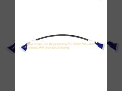 Arnés de cableado de automóvil azul personalizado FFC Flexible cable plano blindado con prueba de cortocircuito