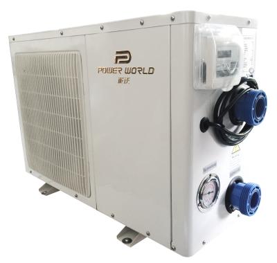 中国 3.9kw 鉱泉の日立回転式圧縮機が付いている住宅のプールのヒート ポンプ 販売のため