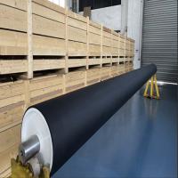China EPDM Corona Nip Roller 50 Shore A Solid Rubber Rollers Single Layer for sale