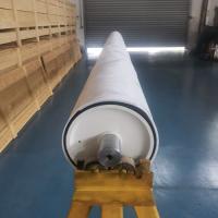 China EPDM Corona Nip Roller 50 Shore A Solid Rubber Rollers Single Layer for sale