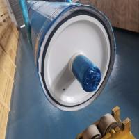 China EPDM Corona Nip Roller 50 Shore A Solid Rubber Rollers Single Layer for sale