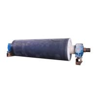 China Paper Machine Rubber Press Roll 2000m/Min Rubber Grooved Conveyor Rollers for sale