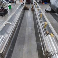 China Paper Machine Suction Roll 12500mm Length Suction Press Roll for sale