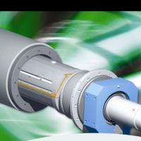 China Rubber Crowning Calender Roller Oil Circulation Customized Calendering Roll for sale
