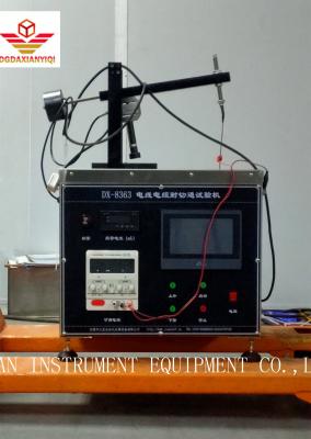 China DC0-12V Cable Fire Tester Machine 750W With Test Voltage And AC Voltage 25V for sale