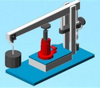 China Plastic Load Deformation Testing Machine For Rigid Plastics Connected By Rivets, Bolts Or Similar Connections for sale
