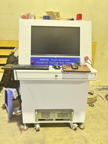 ISO834-1 Fireproof Glass Steel Structure Fireproof  Coating Fire Testing Furnace