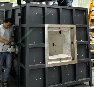 China Fuego de prueba de revestimiento a prueba de estructura de acero de alta precisión en venta