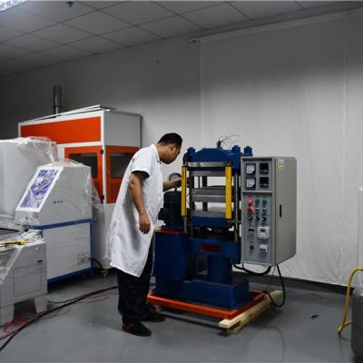 China Rubber Compression Molding Machine Lab Rubber Testing Machine for sale