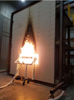 China Lab Testing Machine NFPA285 Fire Propagation Testing Apparatus for Exterior Wall Assemblies for sale