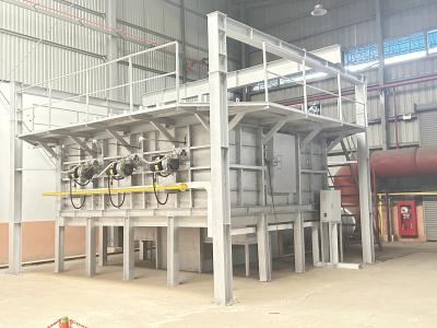 중국 건물 구성 요소 화재 저항 수평 오븐 EN1363-1 표준 판매용