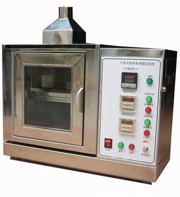 China Feuer-Test-Kammer ASTM D5132 DIN7520 für Automobilinnensystem-Material zu verkaufen