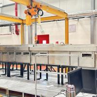 China ASTM E84 Flame Spread Test Chamber Plenum Cable Smoke Density UL910 Steiner Tunnel 7.6m for sale