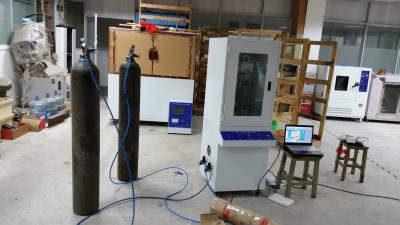 China Os plásticos do ISO 4589-3 de ASTM D2863 que queimam o oxigênio do comportamento posicionam o equipamento de testes da temperatura ambiental à venda