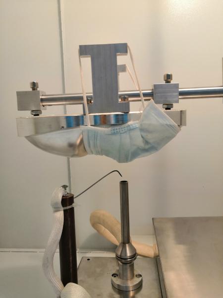 ASTMF2100-19 Fire Testing Machine Mask Fame Retardant Tester 16CFR Part1610