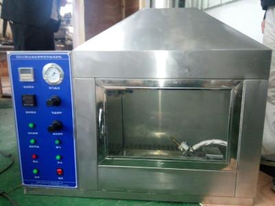 China câmara do teste de fogo 220V, Ignitability do material de construção sujeitado ao choque direto único - verificador da fonte da chama à venda