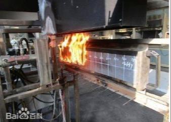 Cina Fiamma di laterale della parte 5 di codice del ftp IMO2010 spanta sui prodotti della costruzione nella configurazione verticale ISO5658-2 in vendita